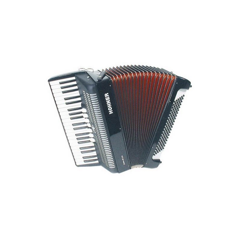 ACORDEON HOHNER BRAVO III 120 NEGRO - Musical Albéniz